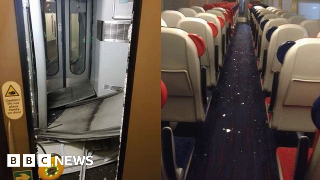 Burton-upon-Trent train's 'electrical explosion' probed