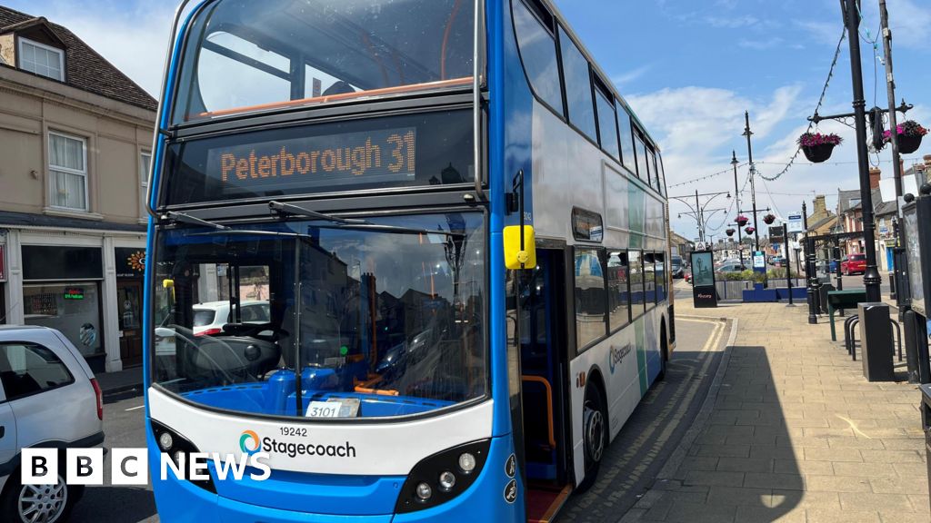 Bus service connecting Ramsey to Peterborough to stop - BBC News