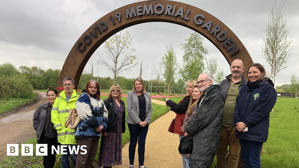 Telford opens Covid-19 memorial garden for families