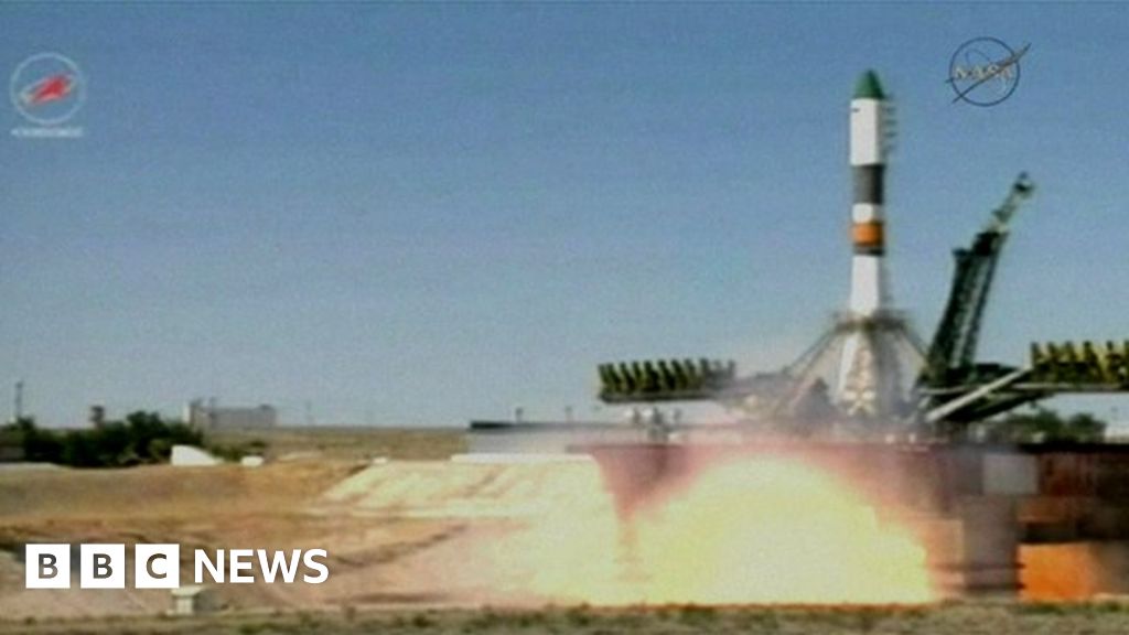 Russia launches supply rocket to International Space Station - BBC News