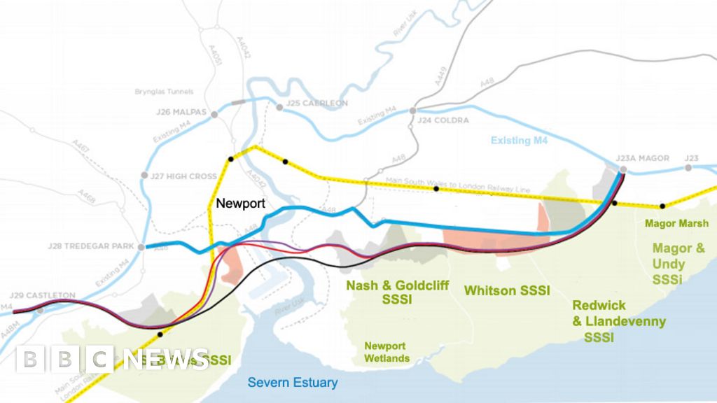M4 row: Roads formula 'benefits London and south east England' - BBC News