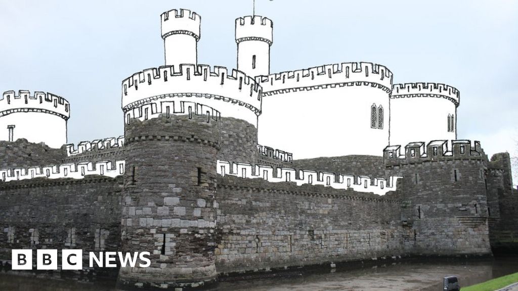 Beaumaris Castle virtually complete after 600 years - BBC News