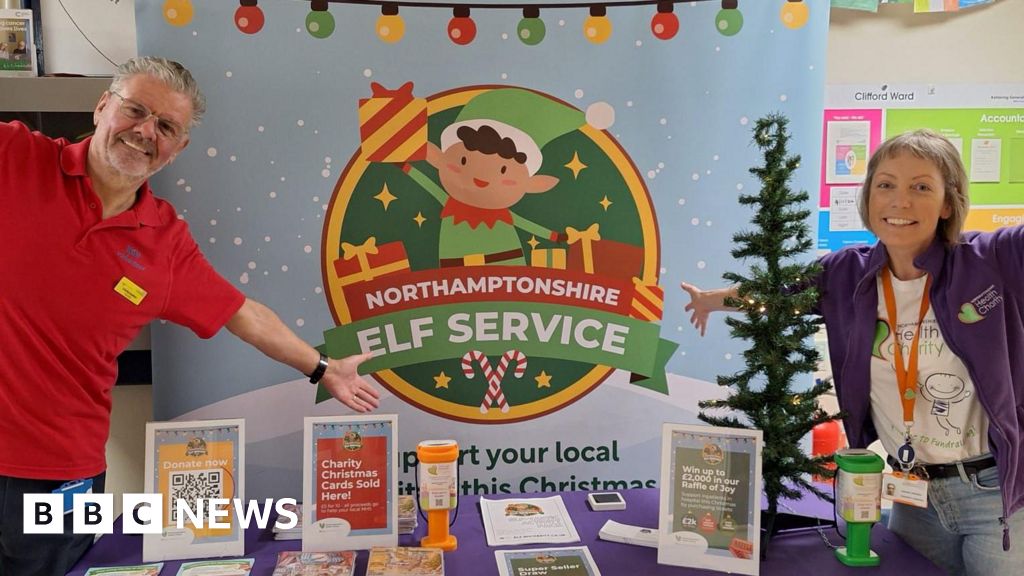 Northamptonshire Elf Service launches to spread Christmas cheer - BBC News