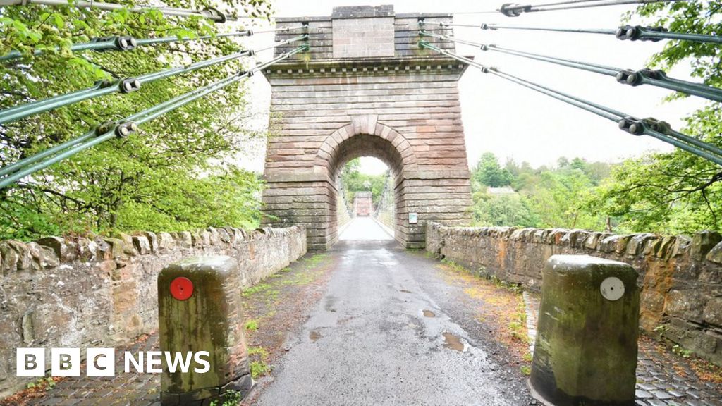 Scotland-England bridge work ready to begin - BBC News