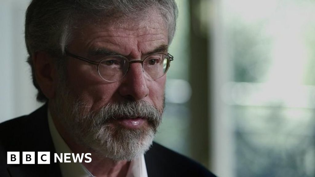 Man charged over hoax bomb alert at Gerry Adams' home - BBC News