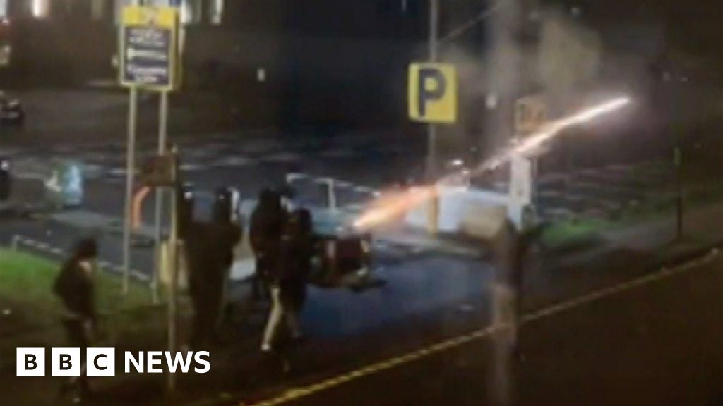 Birmingham police officers hurt as fireworks aimed at people