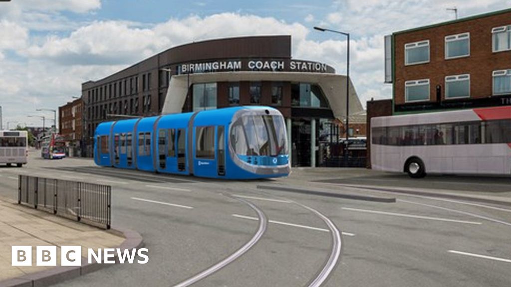 'Significant step forward' for Birmingham Metro tram extension - BBC News