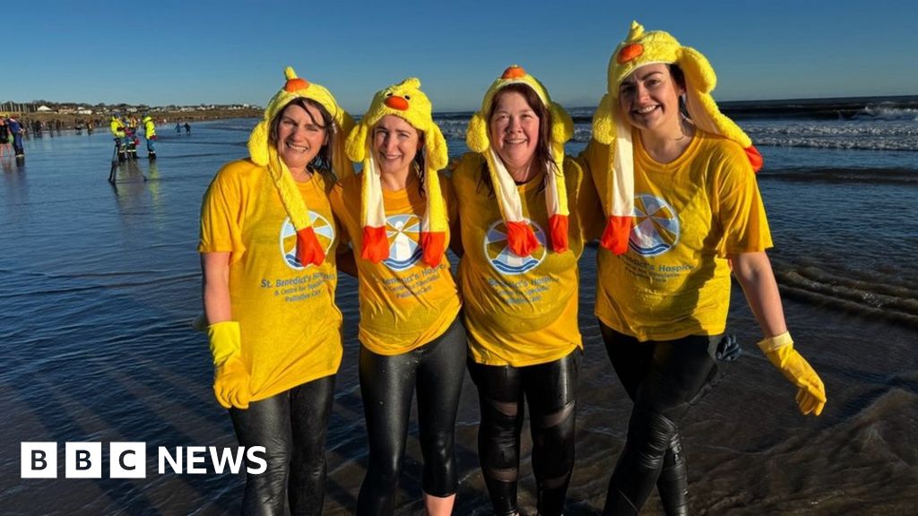 Hundreds brave Boxing Day dips in the north-east