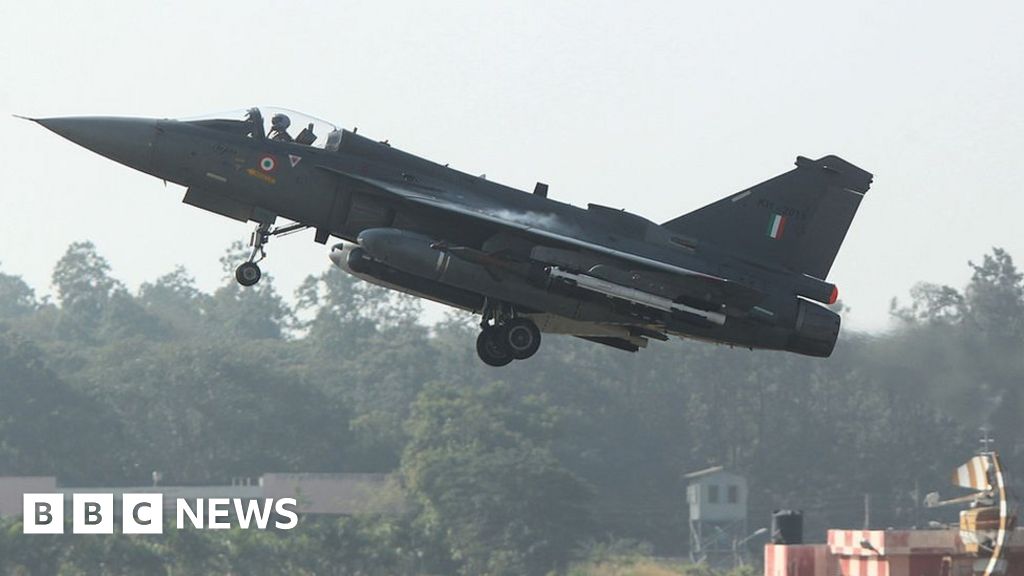Tejas: India designed fighter jet joins air force - BBC News