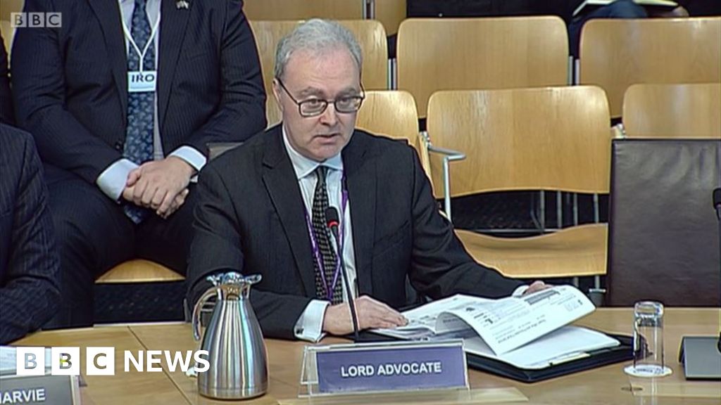 Lord Advocate wants 'significant reform' of Scots justice system - BBC News