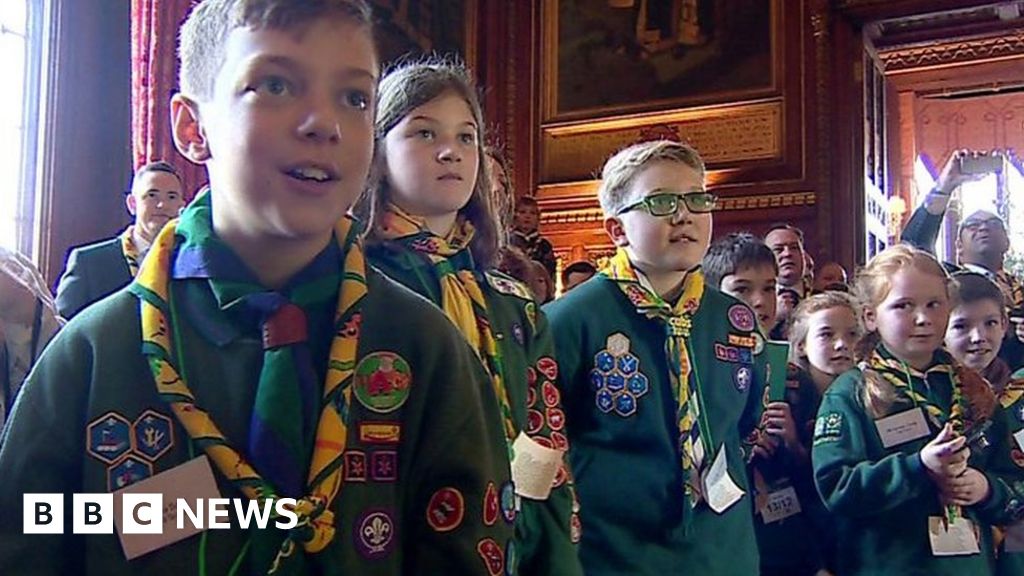 Cubs founded 100 years ago for young boys to be scouts - BBC News