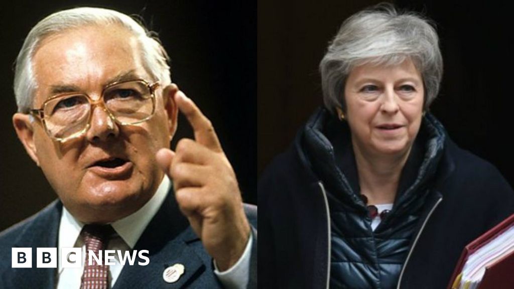 Former NI MPs recall another PM dependent on their votes - BBC News