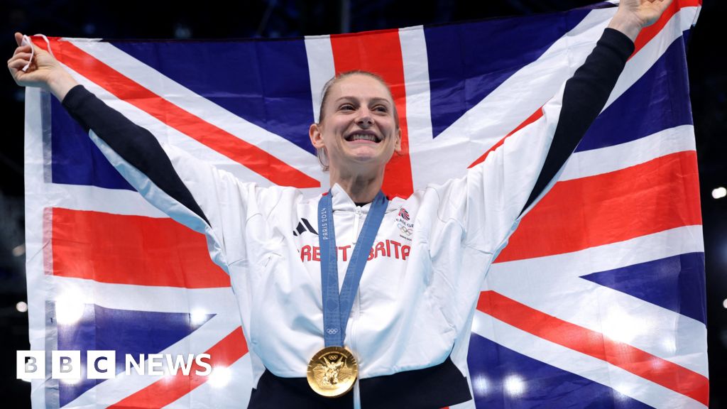 Paris 2024: Trampoline star's family 'overwhelmed' by success - BBC News