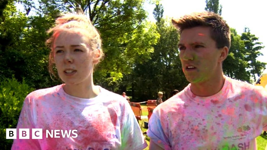 Alton Towers Smiler crash victims take part in 5km run for charity ...