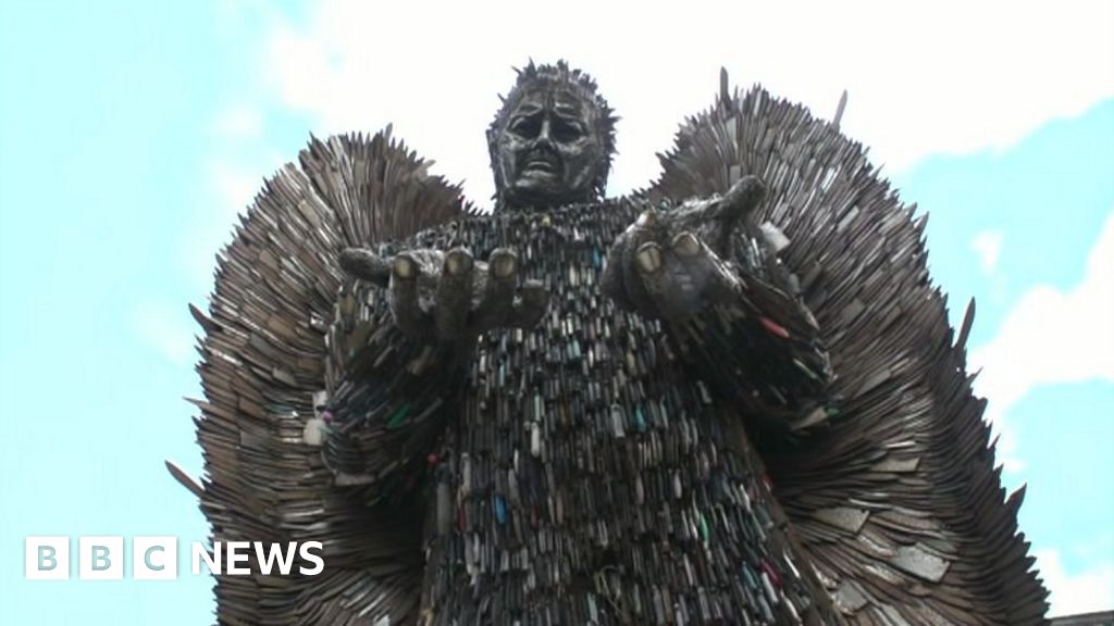 Mum of teen stabbed in Northampton to mark Knife Angel anniversary