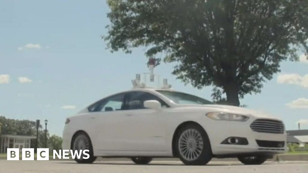 Ford demonstrates its self-driving car - BBC News