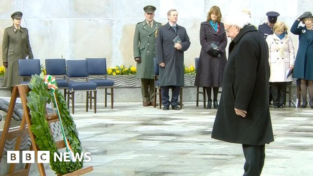 Easter Rising commemorations begin in Dublin - BBC News