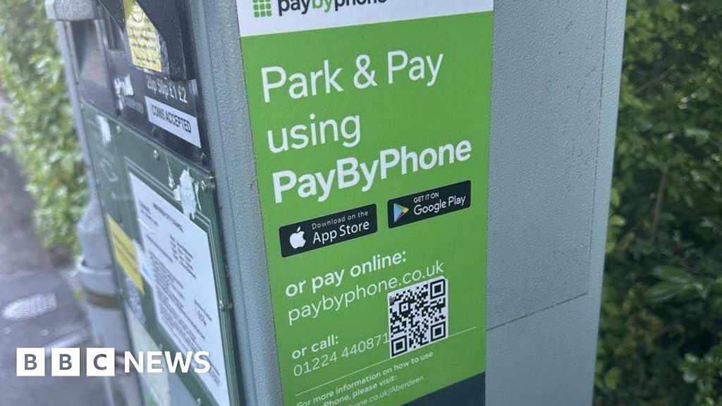 Aberdeen drivers warned about parking payment fake QR code scam - BBC News