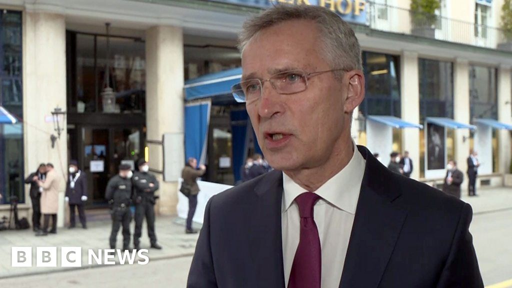 Ukraine tensions: Nato chief calls for Russia to withdraw troops and ...