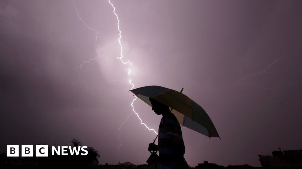 India state records 36,749 lightning strikes in 13 hours