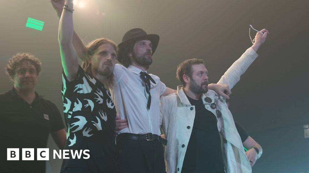 Kasabian: BBC Music Backstage Pass - BBC News