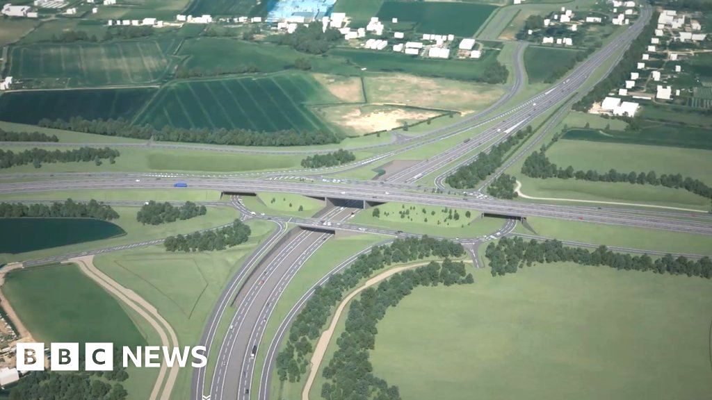 A428 upgrade: Final dual carriageway route published - BBC News