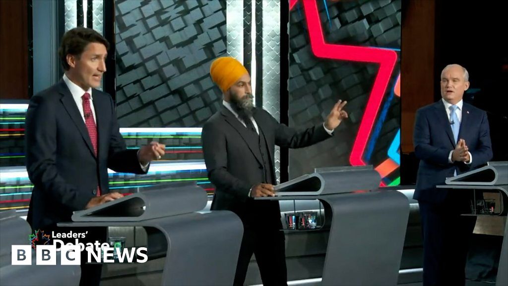 Canada election: Leaders spar over China in debate