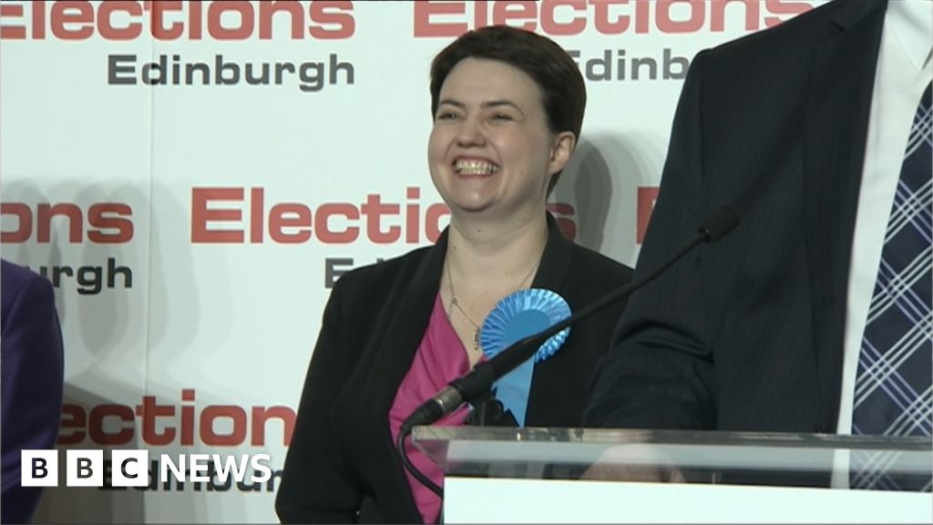 Holyrood 2016: Scottish Tory leader Ruth Davidson wins Edinburgh ...