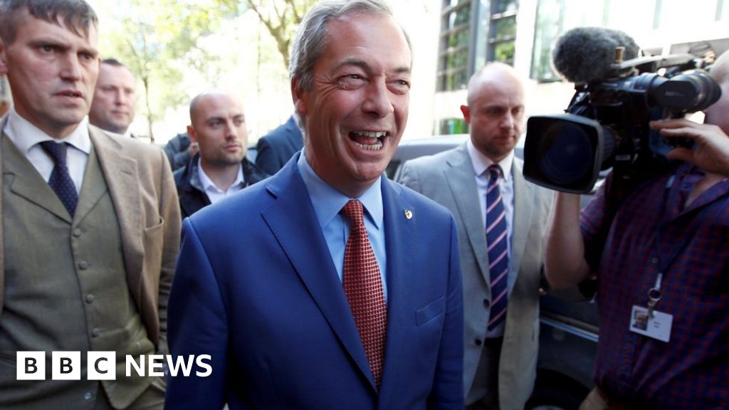 UKIP MEPs vie to replace Farage as leader - BBC News