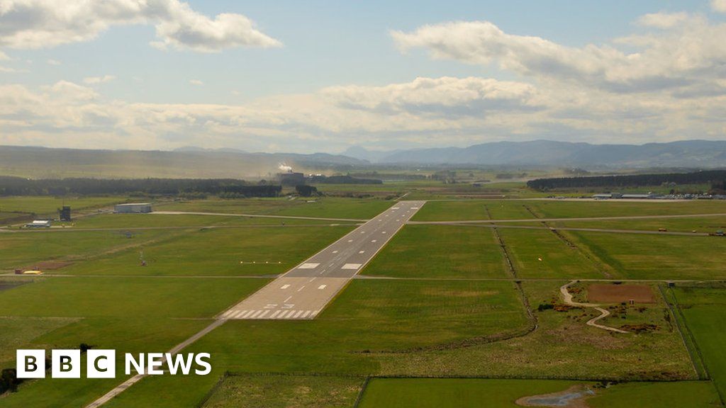 Revamp of Inverness Airport's WW2-era drains - BBC News