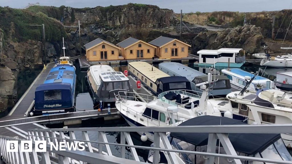 What it is like living on a floating barge in Guernsey