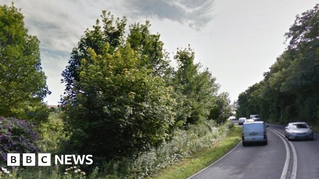 Driver killed in two-car crash near Findon - BBC News