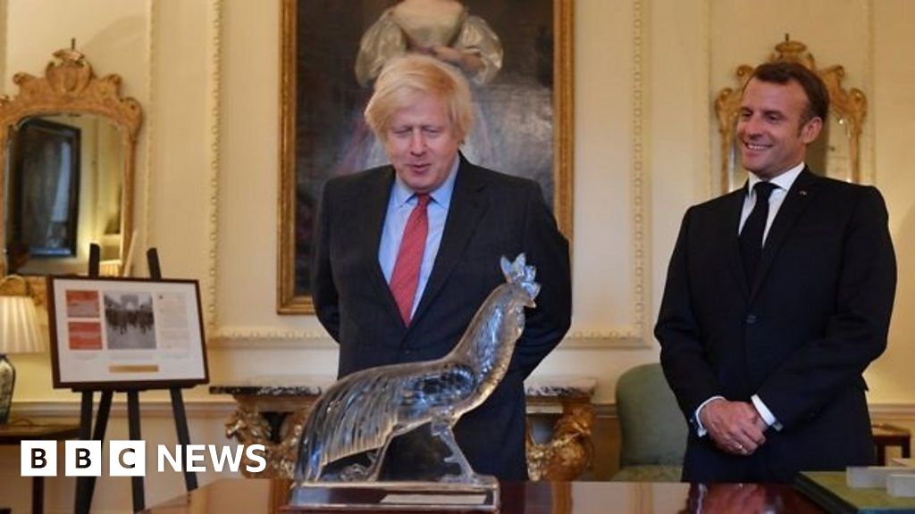 Macron's visit to London to mark anniversary - BBC News