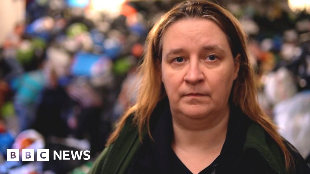 Ukraine conflict: Donations pile high at London centre