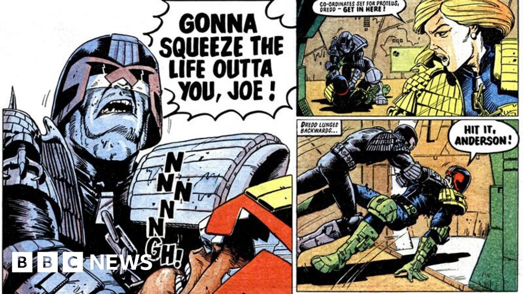 Judge Dredd Comic Strip