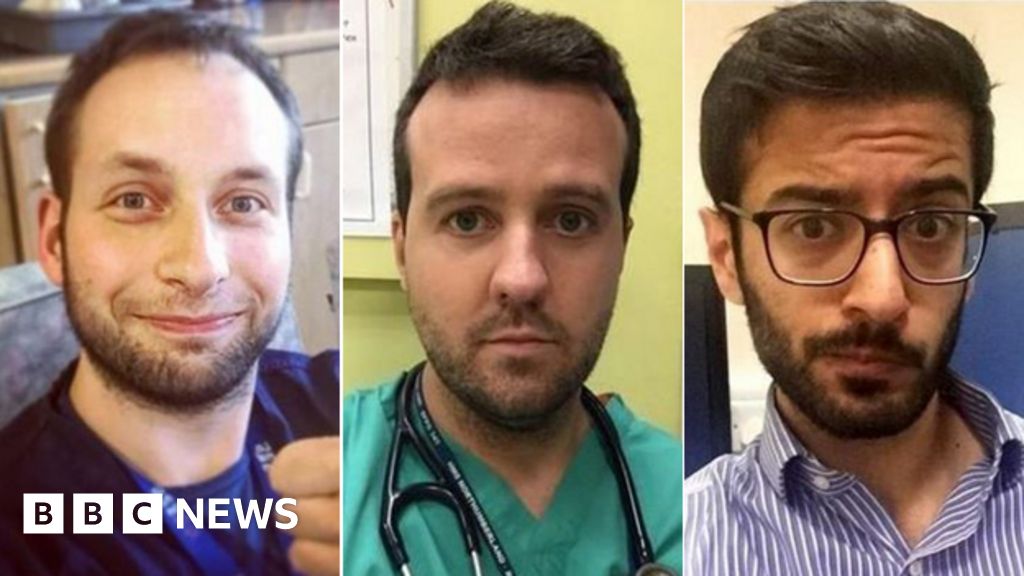 #ImInWorkJeremy: NHS staff post weekend working photos - BBC News