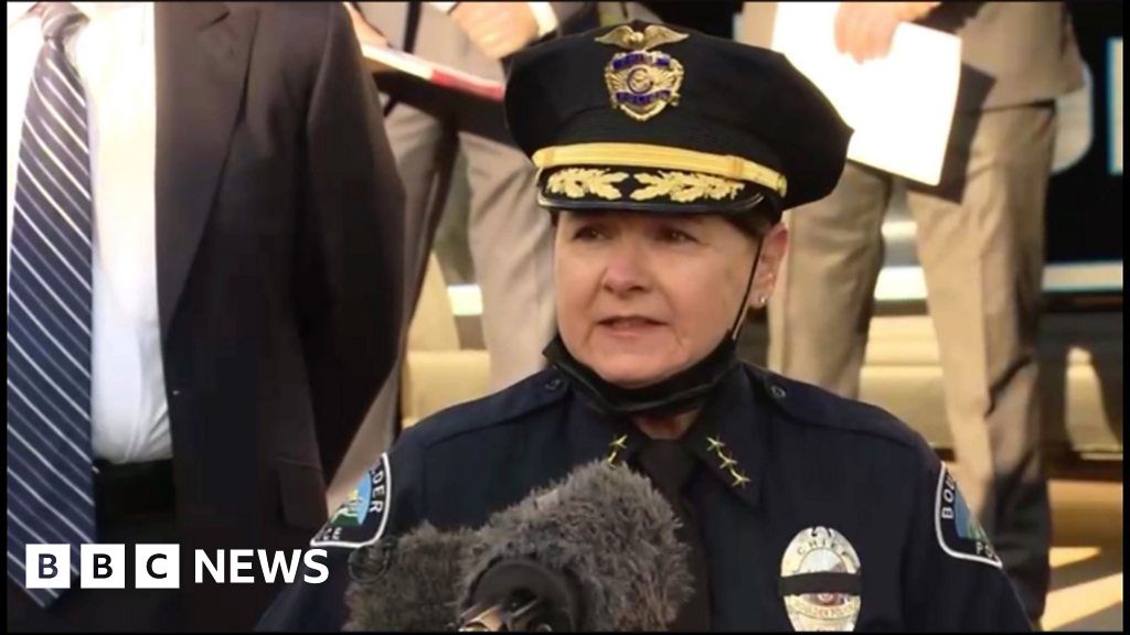 Colorado shootings: Boulder police chief pays tribute to fallen officer ...