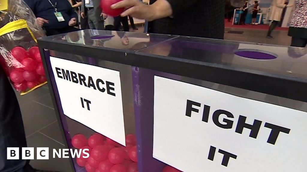 Labour conference: Delegates on Brexit and referendum debate - BBC News