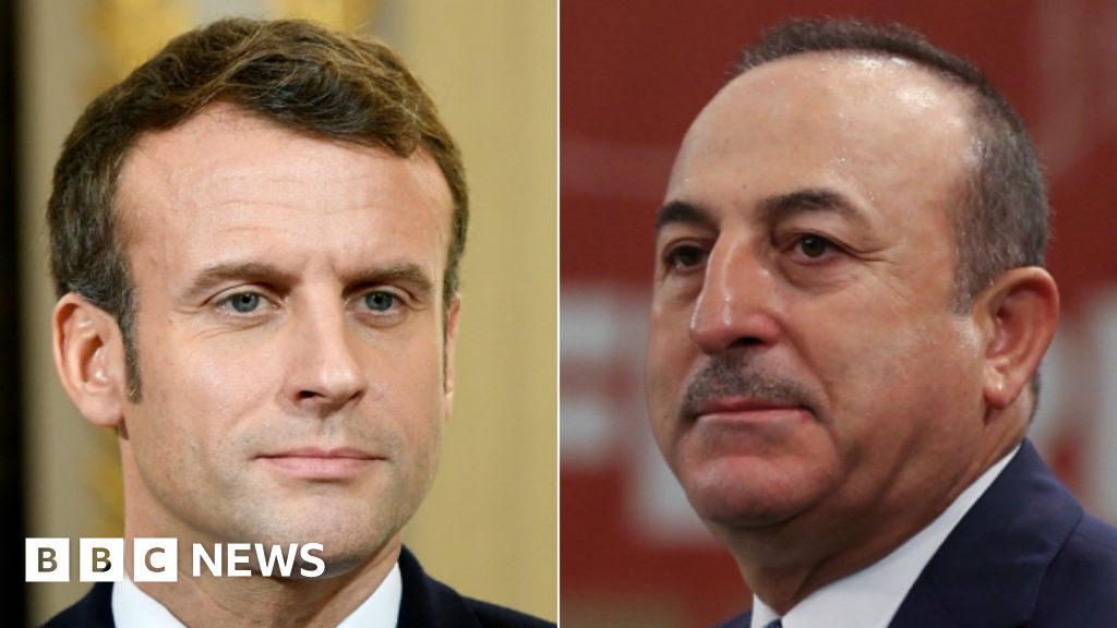 Macron is a sponsor of terrorism, says Turkish foreign minister - BBC News