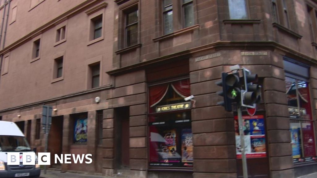 Man charged after stabbing outside Edinburgh theatre - BBC News
