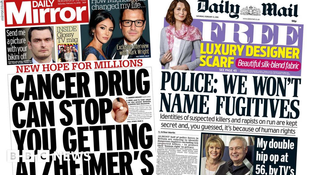 Newspaper review: Alzheimer's drug hopes and crime concerns in papers ...