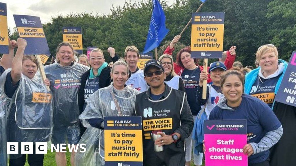 Manx Care nurses set to strike again in ongoing row over pay - BBC News