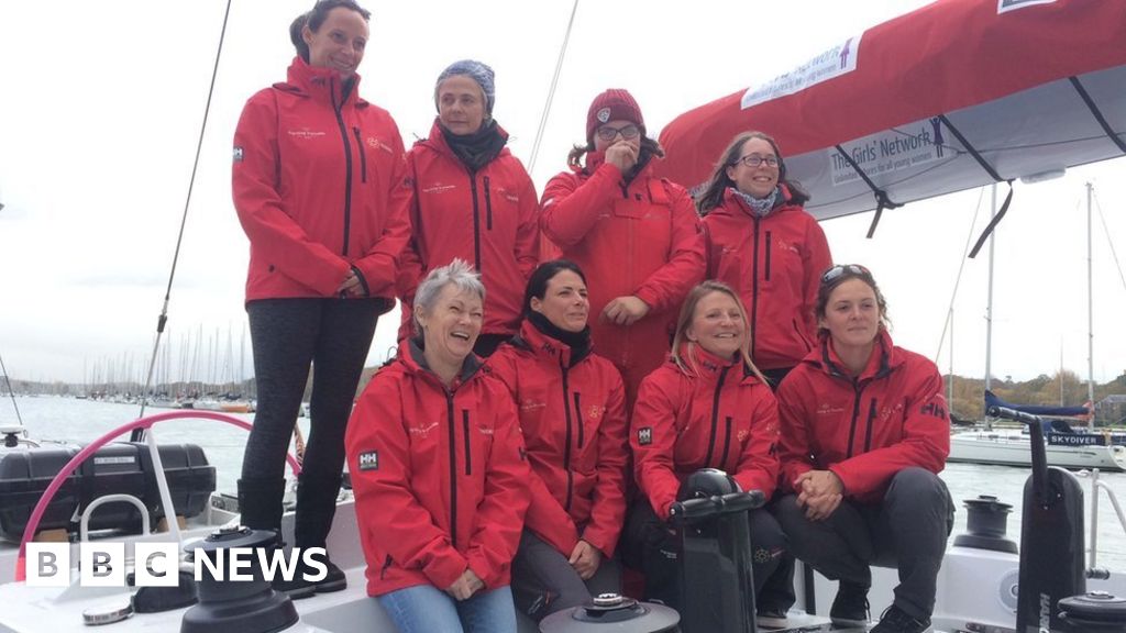 Maiden yacht world voyage halted after 36 hours - BBC News