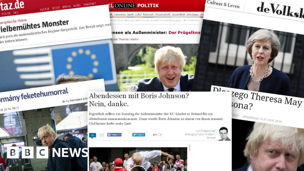 Brexit: EU press questions Theresa May's talks approach - BBC News