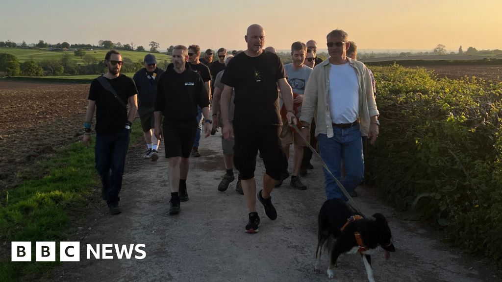 The Wells walking group helping men stop 'bottling everything up'