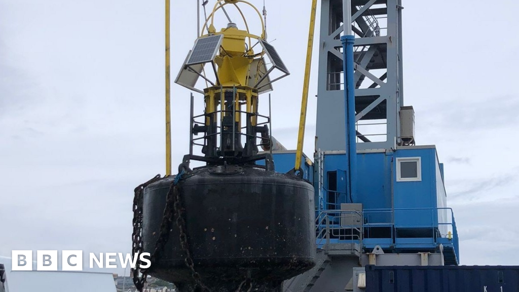 New buoy aims to improve shipping safety off Guernsey