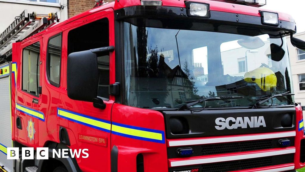 Fire crews free man trapped under lorry in Rugby