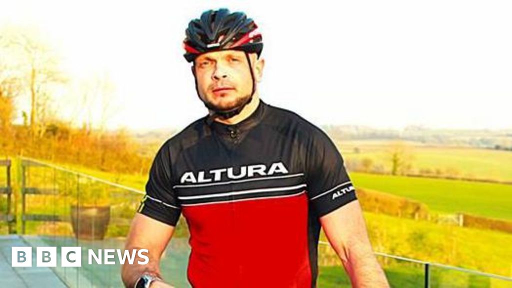 Cyclist's warning after suffering serious injuries in crash - BBC News