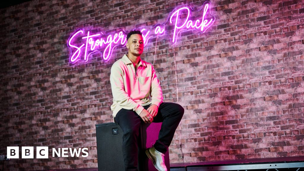 Trans rapper says University of Wolverhampton was safe space - BBC News