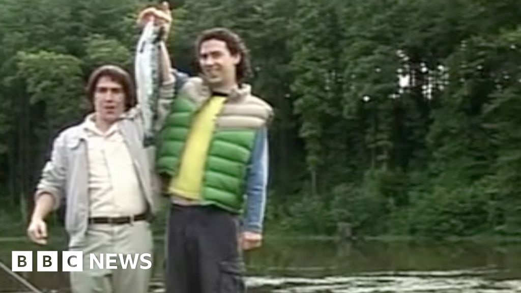 Gavin and Stacey: Video shows Uncle Bryn and Jason's fishing trip